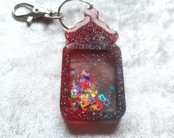 Crystal Ball Resin Shaker Kawaii Cute Resin Shaker Shaker - Etsy