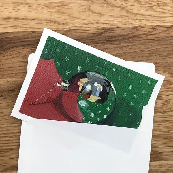 Hand Painted Christmas Cards - Etsy