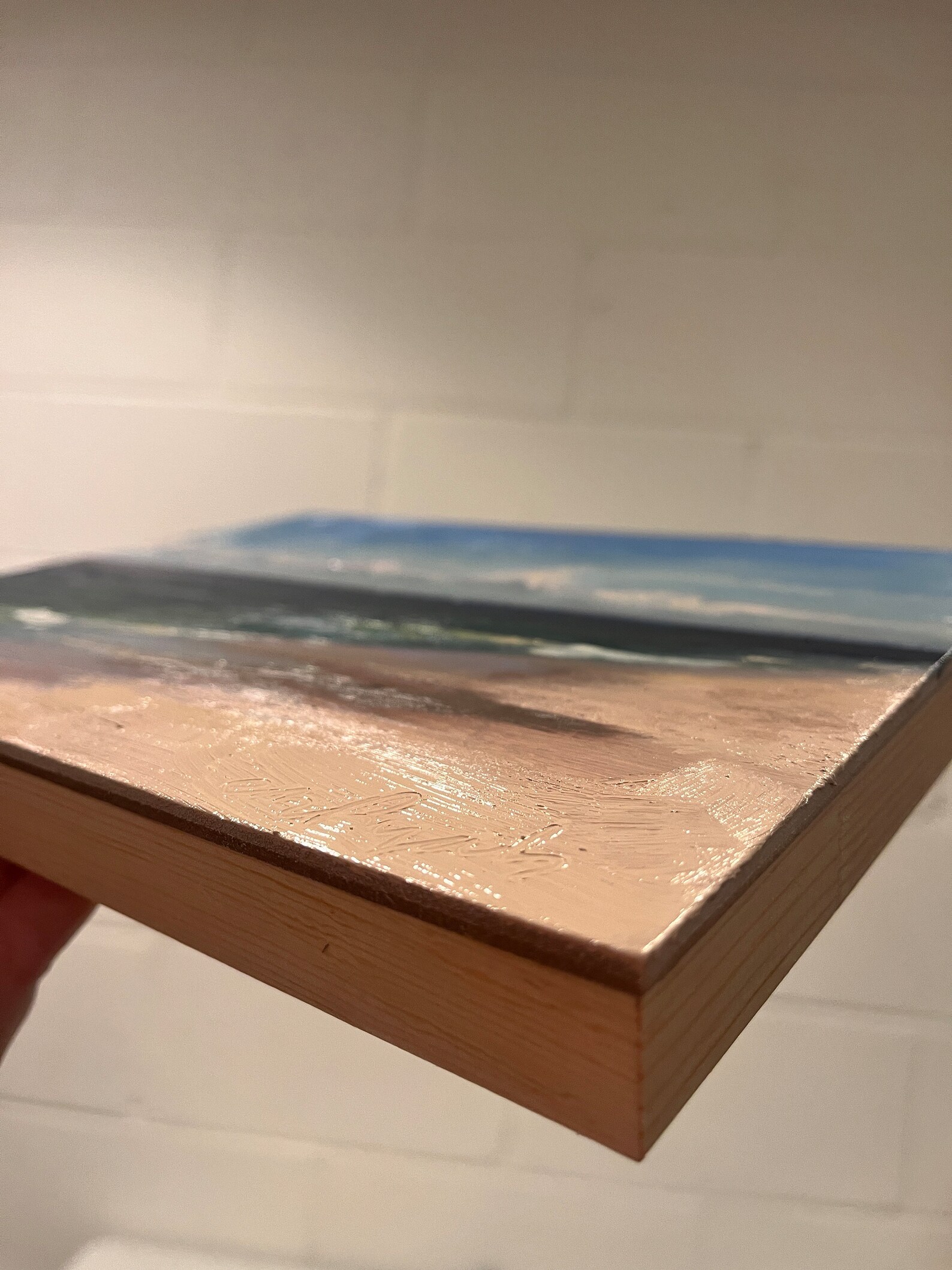 Seascape Painting, Original Oil Painting, Ocean Art, Gulf Shores ...