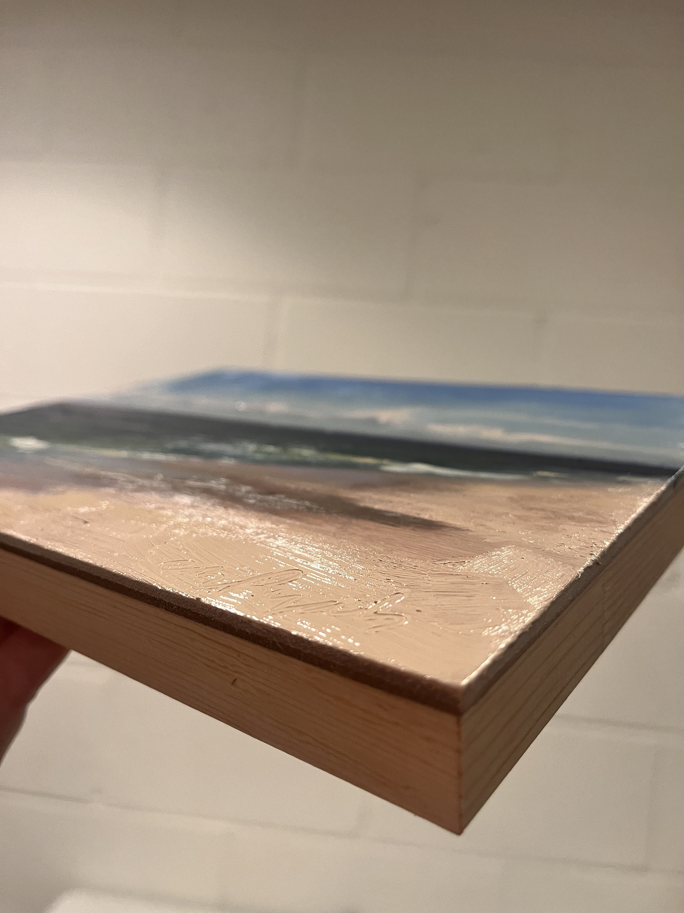 Seascape Painting, Original Oil Painting, Ocean Art, Gulf Shores ...