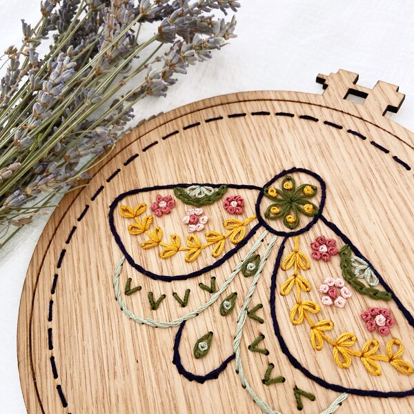 Embroidery on Wood - Etsy