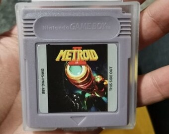 Metroid Gameboy Cartridge - Etsy