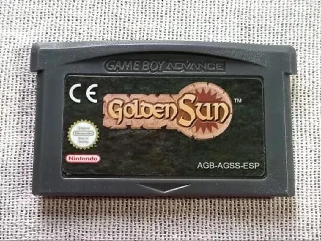 Golden Sun Video Game Nintendo Gameboy Advance GBA SP - Etsy