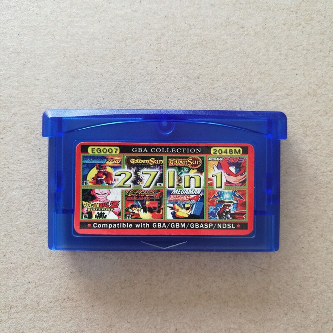 Multi 27 in 1 Nintendo GBA Game Cartridge Gameboy Advance English 32 ...