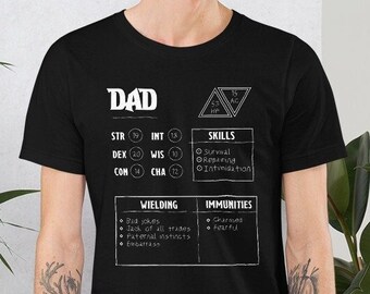 Dad Character Sheet - Etsy