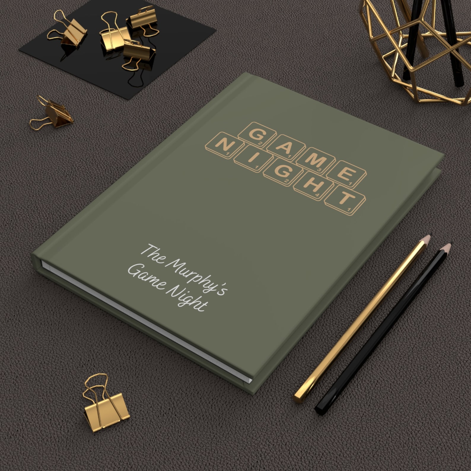 Family Game Night Score Book, Personalized Game Gifts, Score Keeping ...