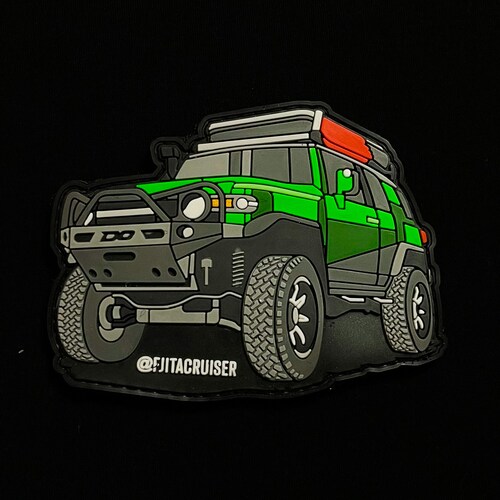 Toyota FJ Cruiser Trail Teams Badge PVC Patch - Etsy