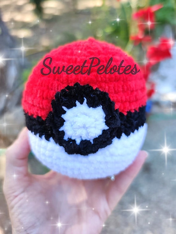 Plush Doudou Pokeball Pokemon 25 Years Old Plush Amigurumi - Etsy
