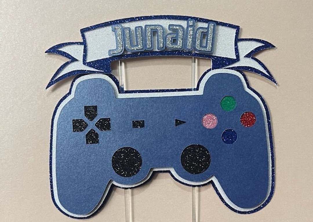 MAKE YOUR OWN Playstation Cake Topper 2 Colours to Choose - Etsy