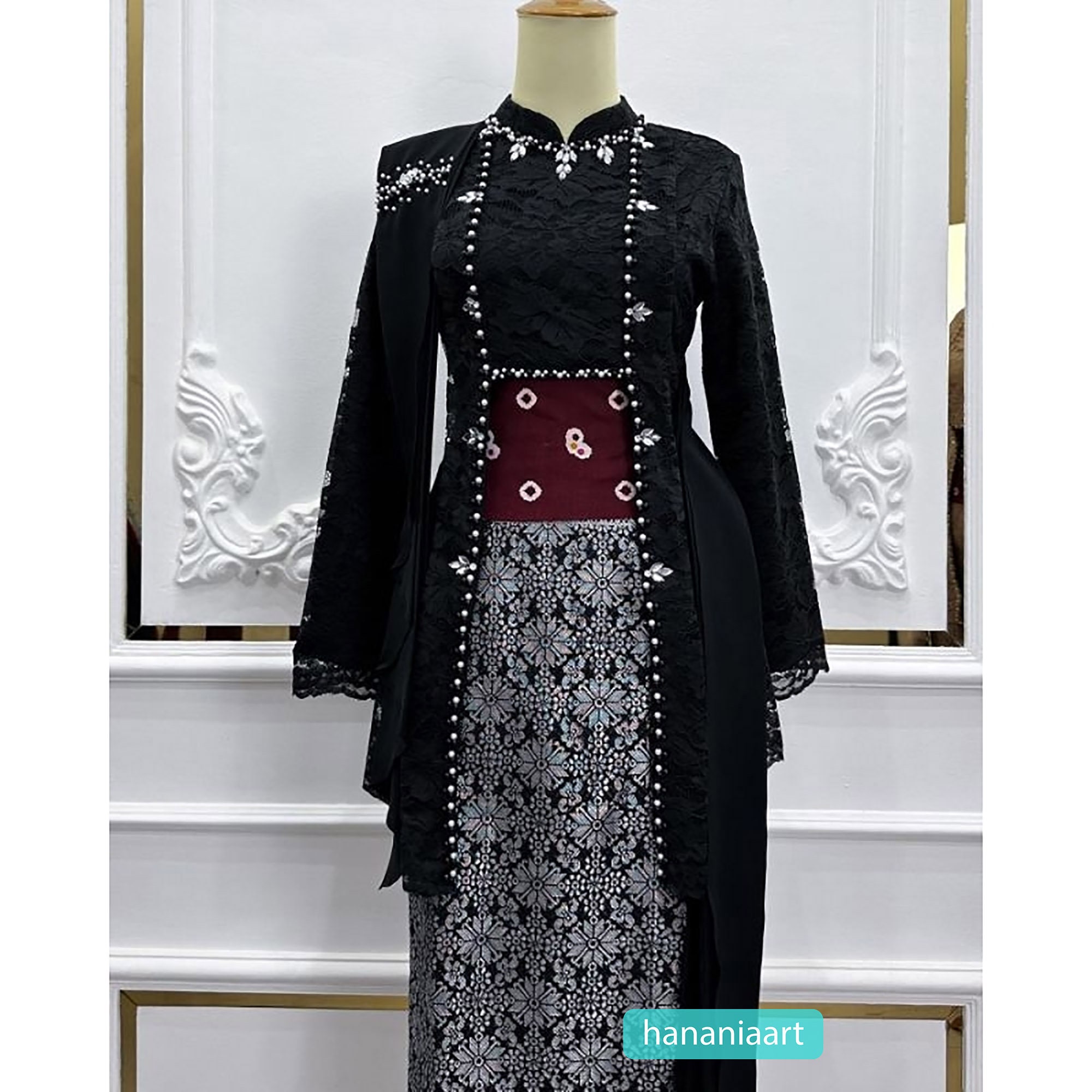 Divine Elegance the Laksmi Kutubaru Collection by Aisyahnajwa, Kebaya Batik, Kebaya Dress ...