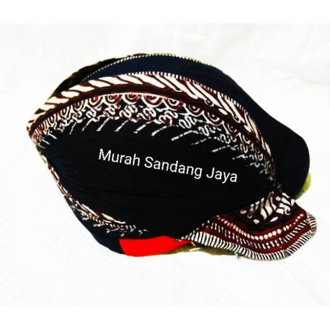 Blangkon Jogja Folding White Parang - Etsy