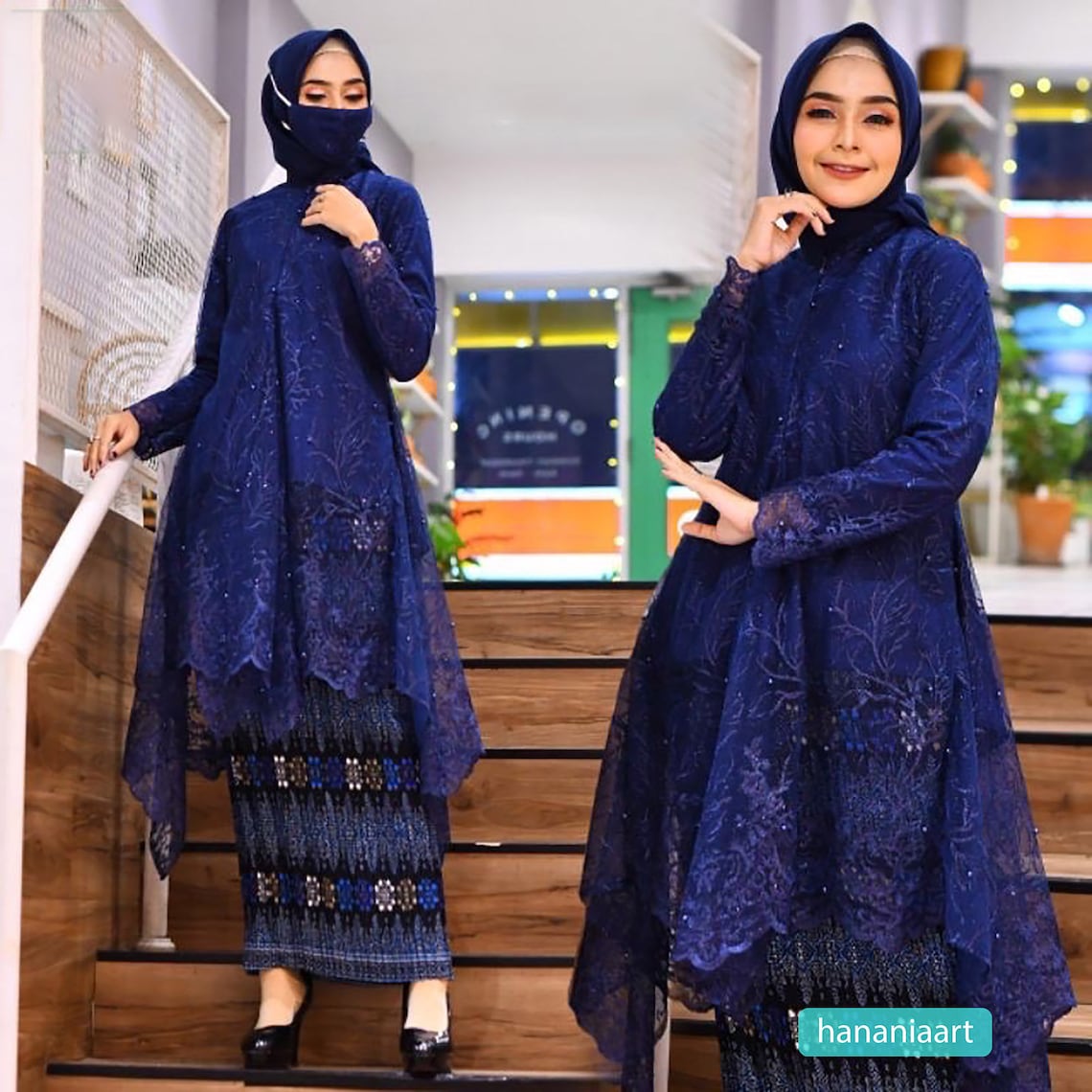 Timeless Elegance the Enchanting Collection of Mauri Set Modern Kebaya ...