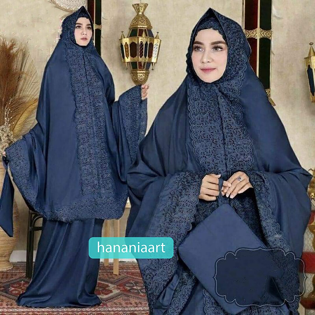 Abby's Fatimah Mukena Adult Prayer Set, Women Prayer Set, Prayer Dress ...