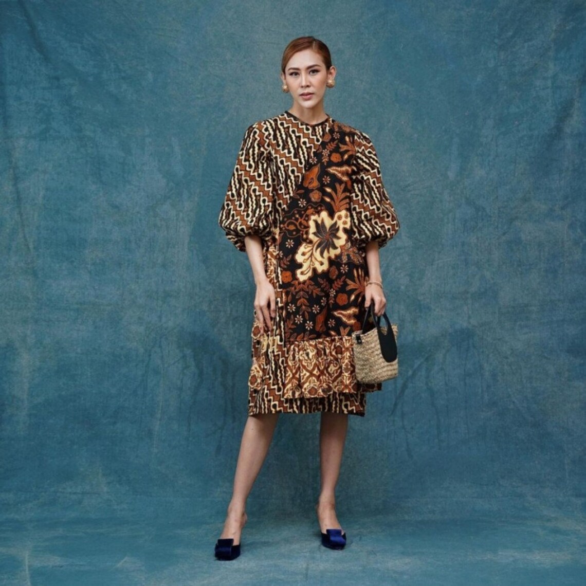 Batik Amerta Eir Limited Parang Vintage, Batik Dress, Boho Dress ...