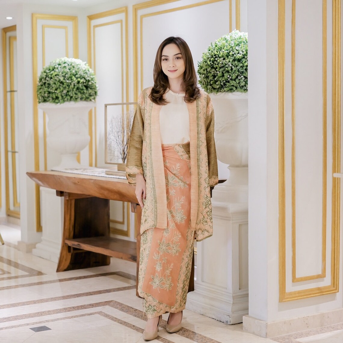 One Set Arunika by Kinnas Batik, Caftan Dress, Boho Dress, Bohemian ...