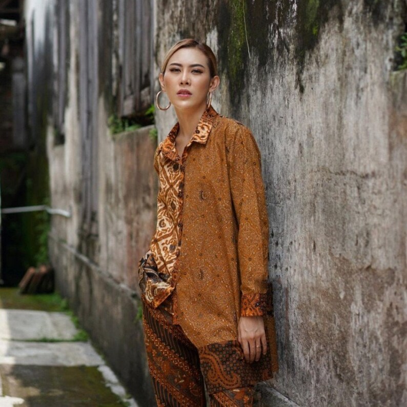 Seriosa Series Women's Batik Top Set Exclusive Abs Shogo Design, Women ...