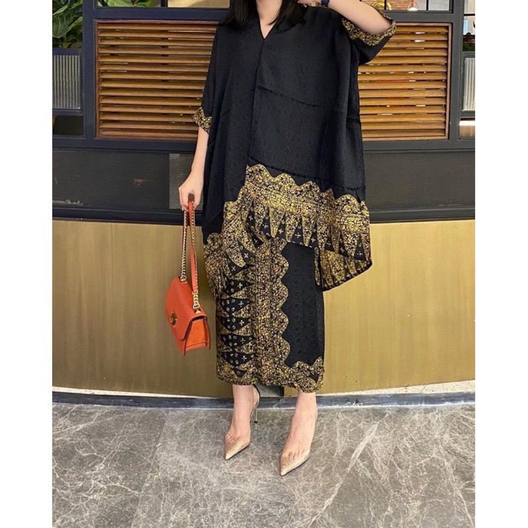 Batikslampad Set Jupri Sabrina, Caftan Dress, Boho Dress, Bohemian ...