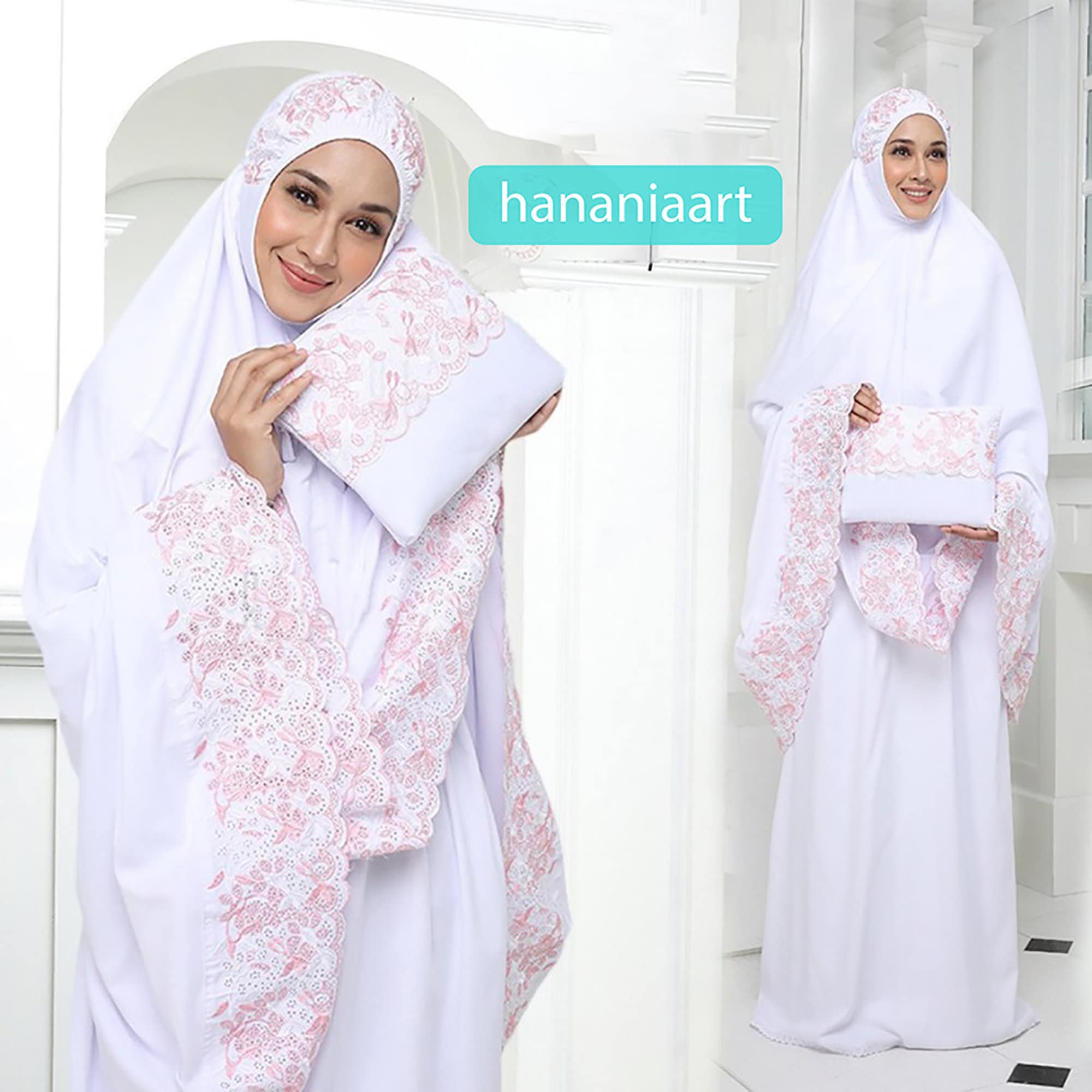 Abby's Syahbani Khadijah Adult Women Mukena, Women Prayer Set, Prayer ...