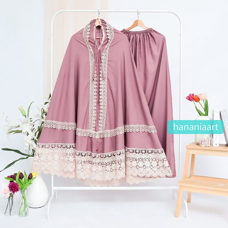 Abby's Mukena Andin Series Embrace Serenity in Style With Our Adult ...