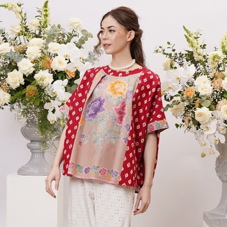 Miss Rara Roka Encim Bloemen Modern Women's Batik All - Etsy