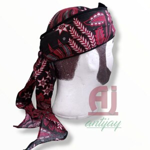 Blangkon Sundanese Javanese Udeng Head Hat Adult Size Men's Elastic ...