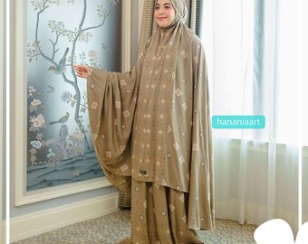 Elegance Tazbiya Tisha Series Prayer Set Mukena, Women Prayer Set ...