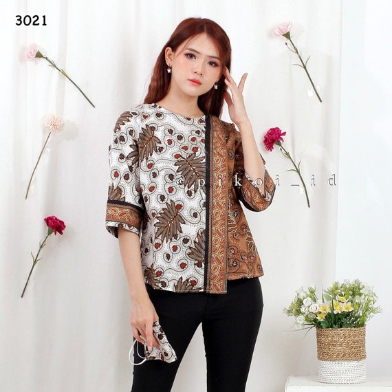 Modern Batik Shirt Design