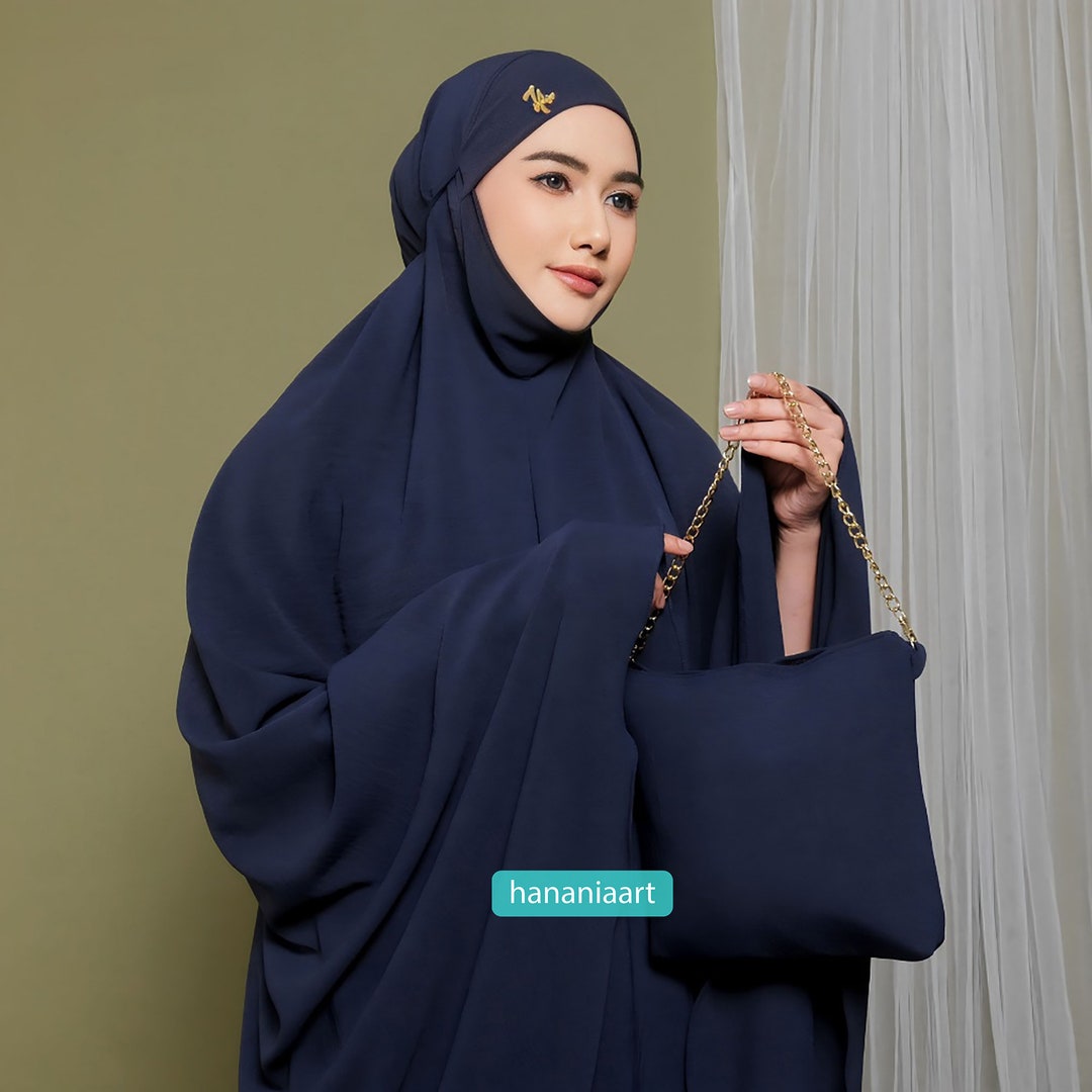Maryam's Series Zain Mukena Premium Crinkle, Prayer Dress, Mukena ...