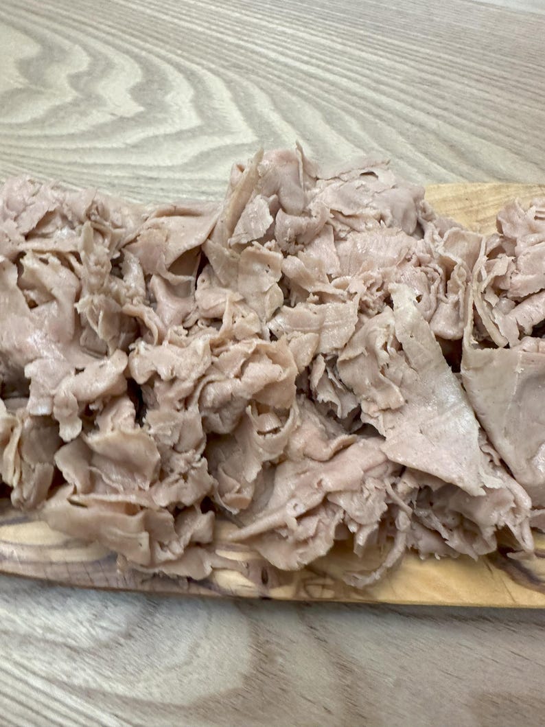 Thinly Shaved Vegan Ham 1lb - Etsy