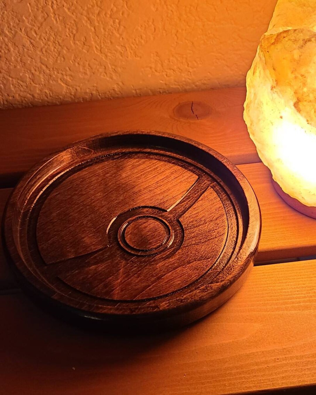 Pokemon Pokeball Catch-all Tray -dark Walnut - Etsy