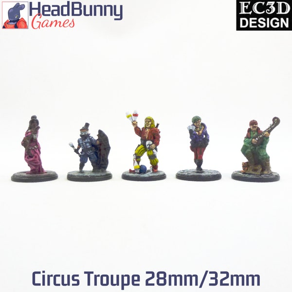 28mm Circus Miniatures - Etsy