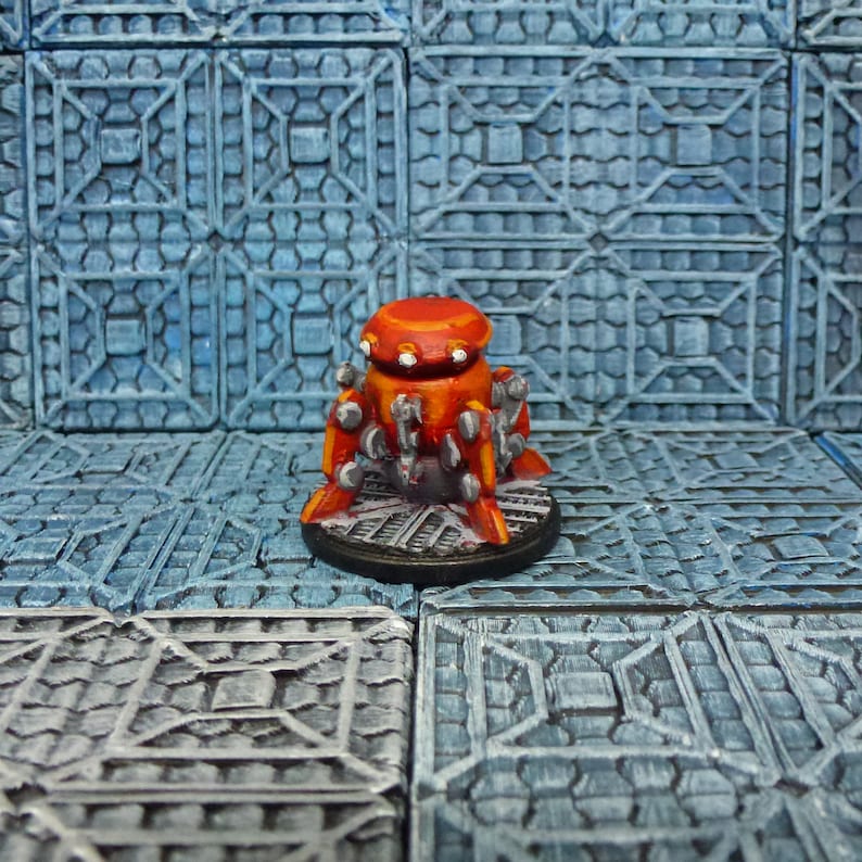 Sci-fi Civilian Robot Miniatures: 28mm/32mm, UNPAINTED Wargaming NPC ...