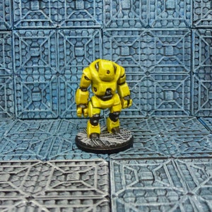 Sci-fi Civilian Robot Miniatures: 28mm/32mm, UNPAINTED Wargaming NPC ...