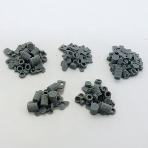 15mm Sci-fi Junk Pile Terrain: Wargame Scatter, Unpainted PLA (10 Piece ...