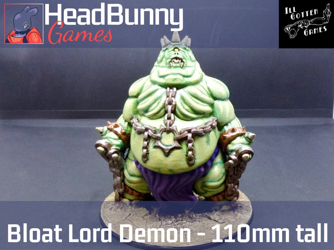 Demon Bloat Lord Scifi Wargames Dnd Miniature RPG UNPAINTED Monster ...