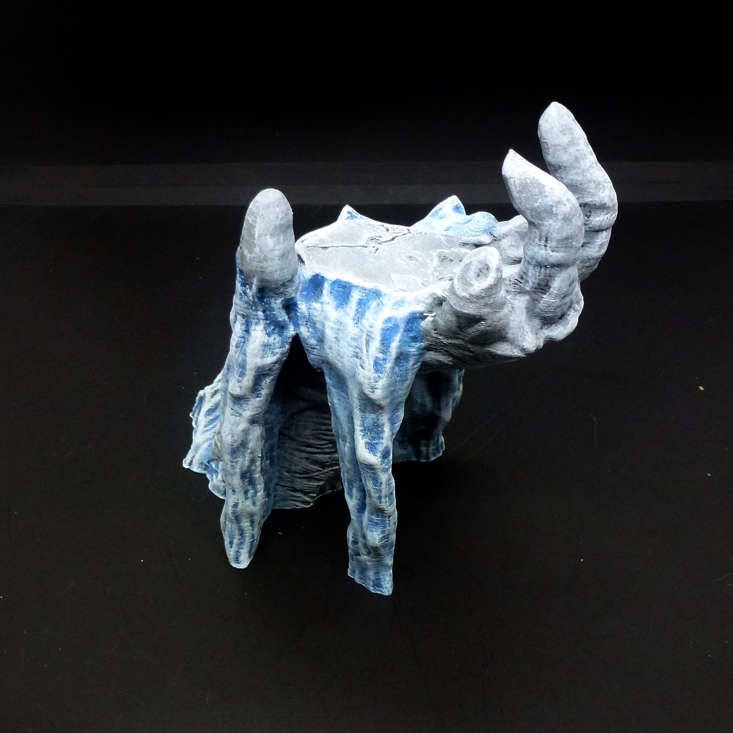 PAINTED Fallen Warden Buried Frozen Statue Tabletop Wargames - Etsy