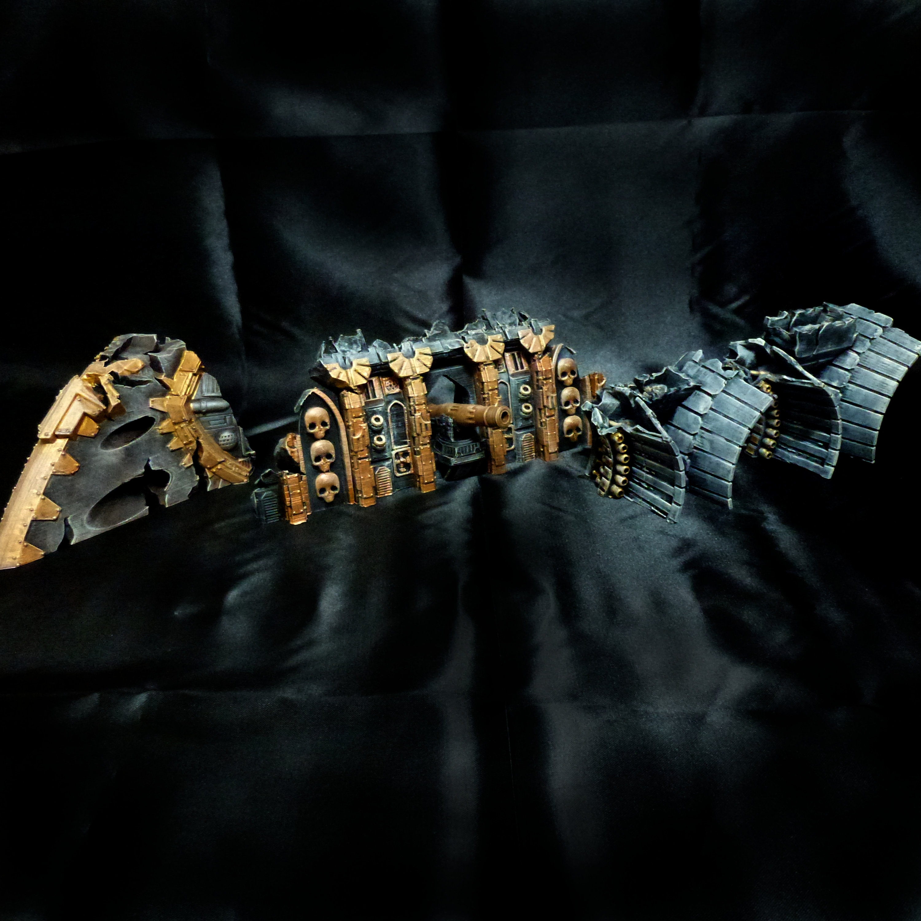 PAINTED Full Wrecked Gothic Space Ship 28mm 32mm Sci-fi 40k - Etsy