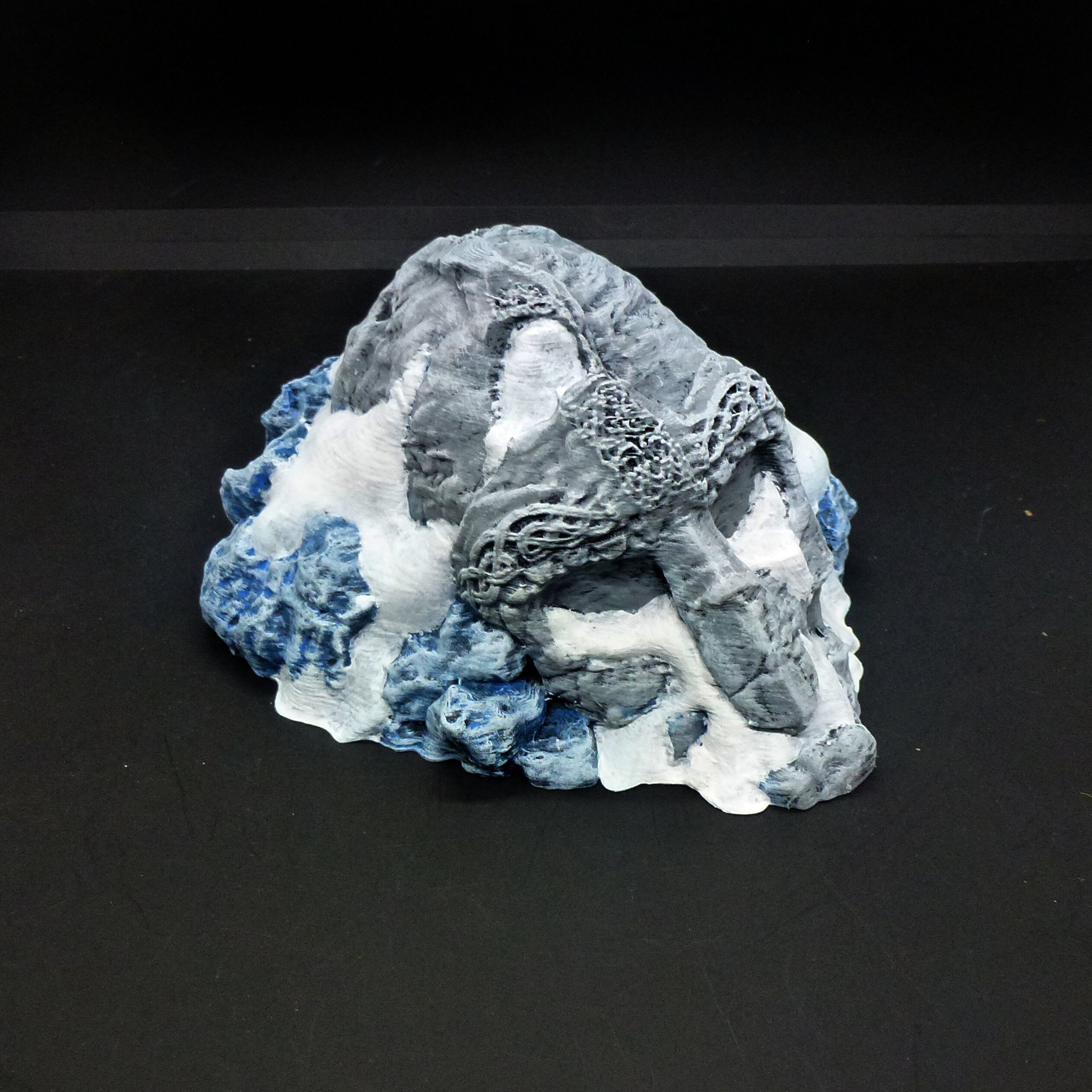 Fallen Warden UNPAINTED Buried Frozen Statue Tabletop Wargames Scatter ...