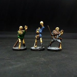 28mm Skeletons / 32mm Skeletons - Cheap Fantasy Wargames Miniatures Dnd ...