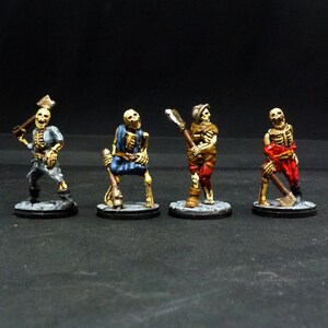 28mm Skeletons / 32mm Skeletons - Cheap Fantasy Wargames Miniatures Dnd ...