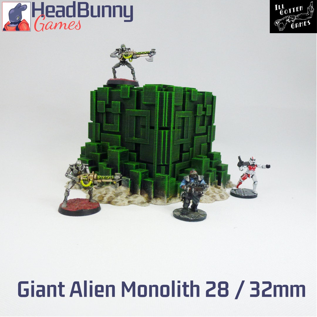 Giant Alien or Ancient Monolith - 28mm or 32mm Terrain Sci-fi Alien ...