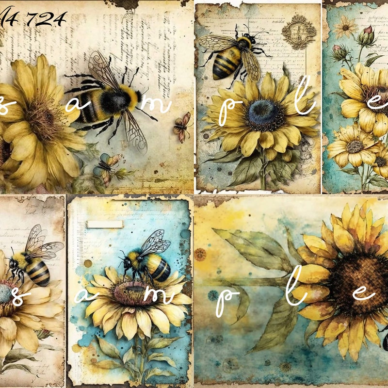 Decoupage Rice Paper - Etsy