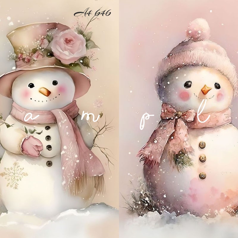 Christmas Rice Paper - Etsy