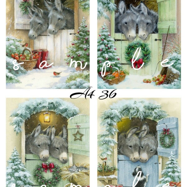 Christmas Rice Paper - Etsy
