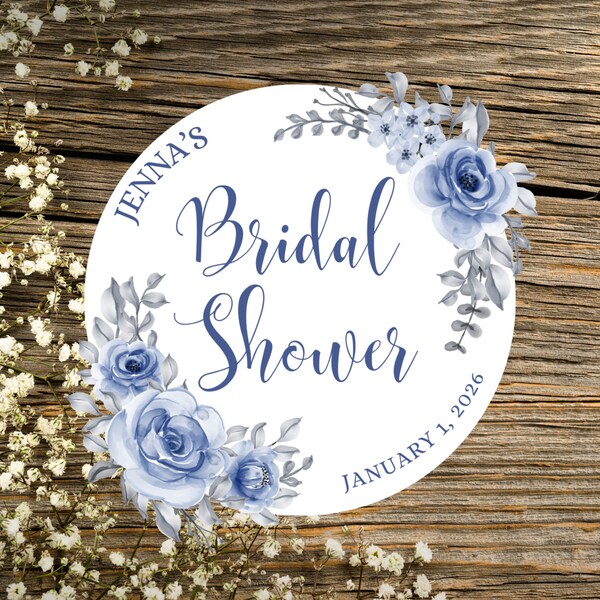 Bridal Shower Sticker Party Favors - Etsy