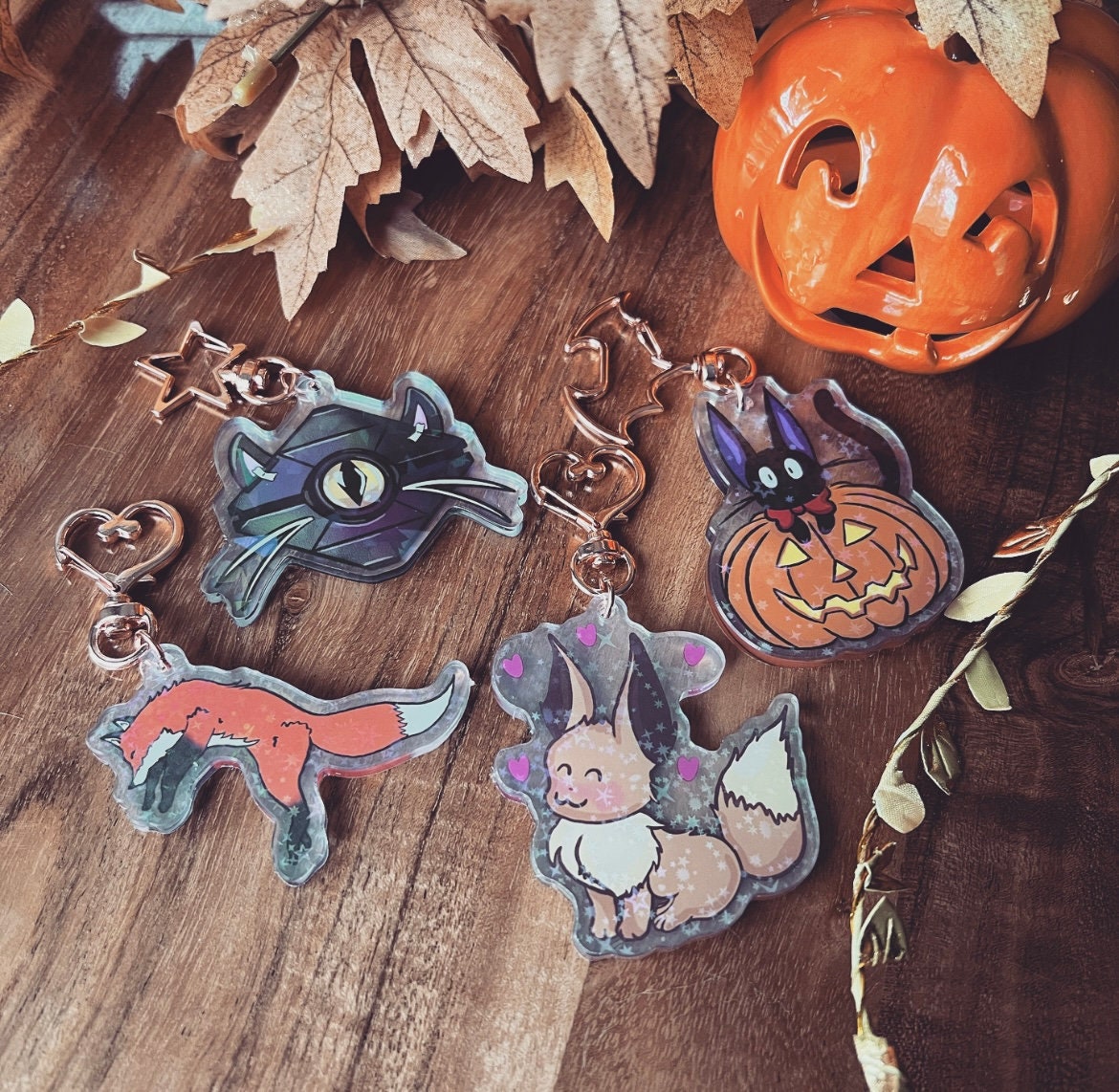 Destiny 2 Nine Lives Ghost Shell keychain charm | Charms | Holographic ...