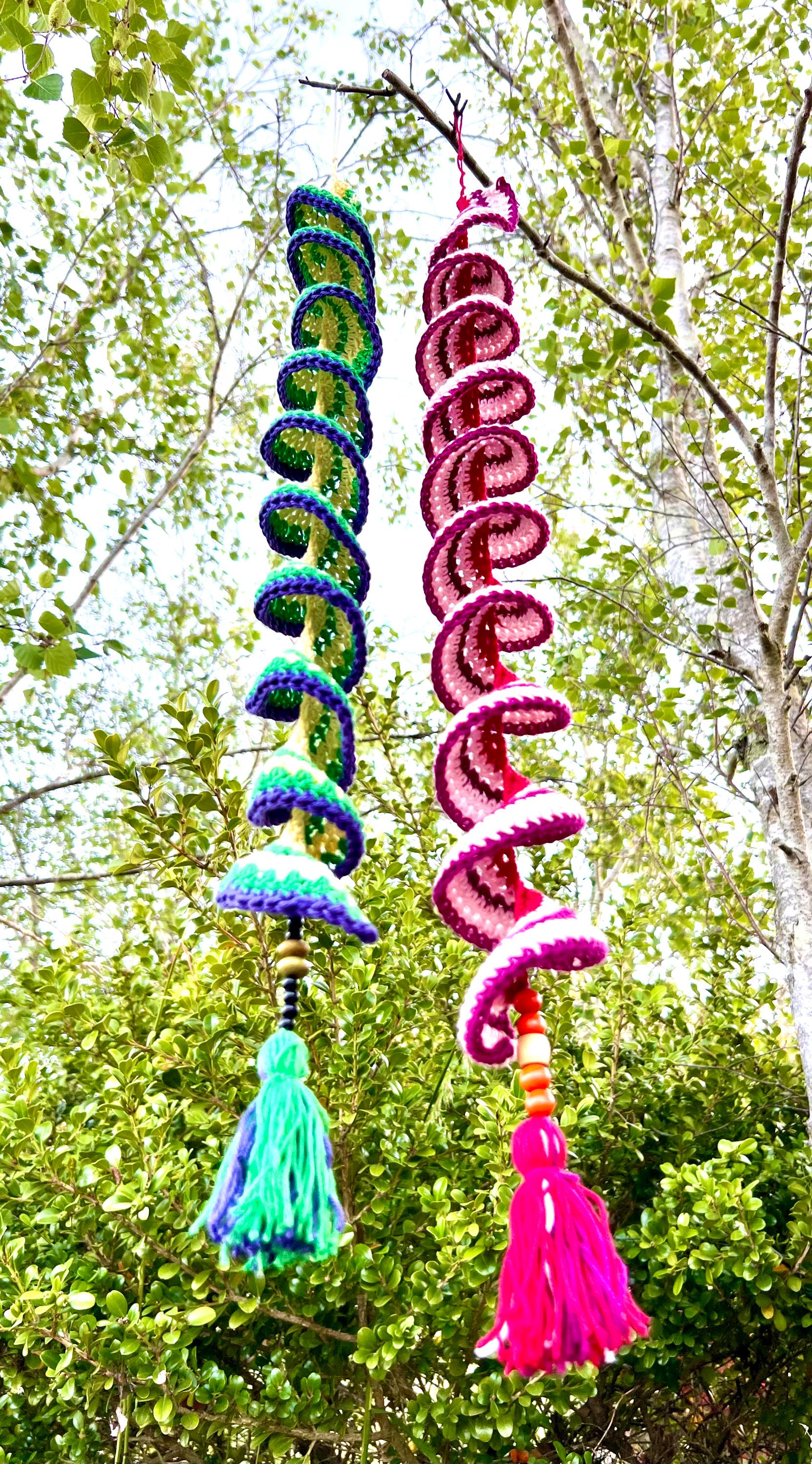 Crochet Wind Spinners, 2 Designs - PDF Digital Pattern - Etsy