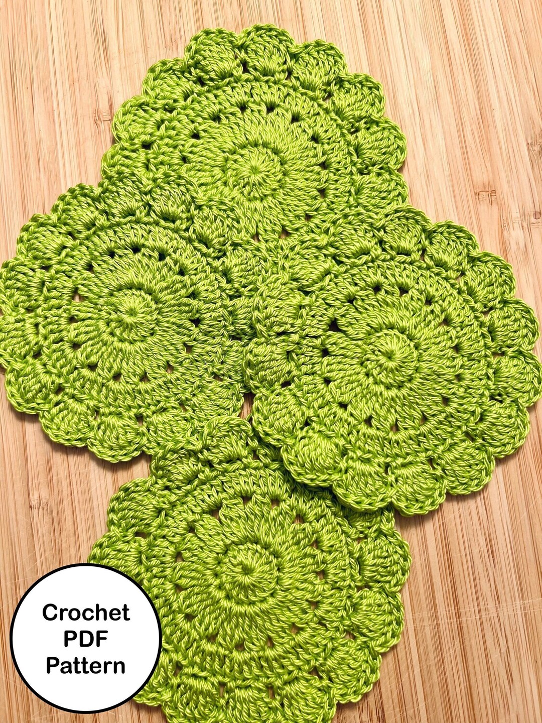 Lacy Crochet Coasters - Etsy