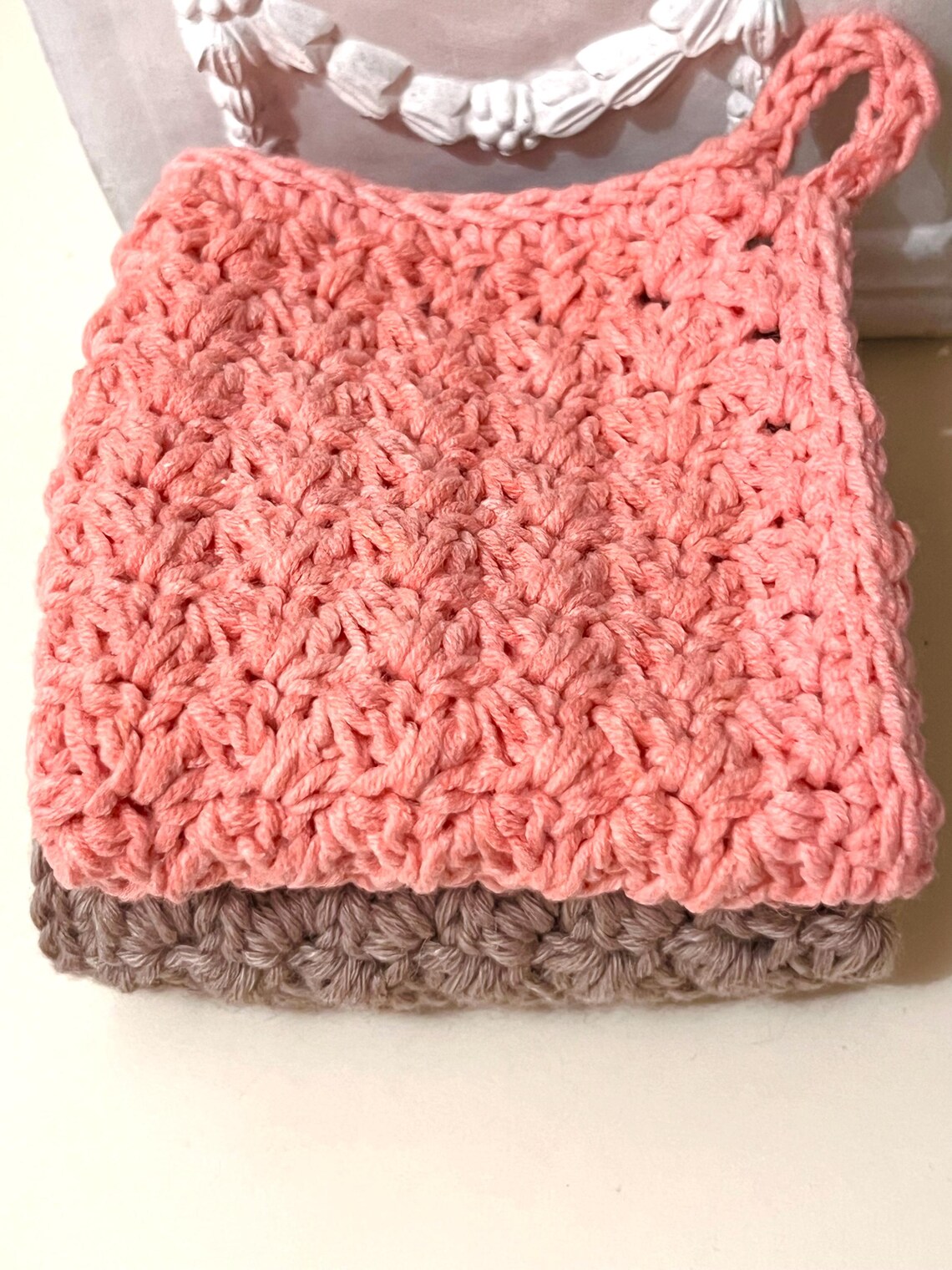 Textured Washcloths, 2 Variations, Crochet PDF Patterns. - Etsy