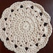 Classy Crochet Placemat & Coaster Pdf Pattern - Etsy